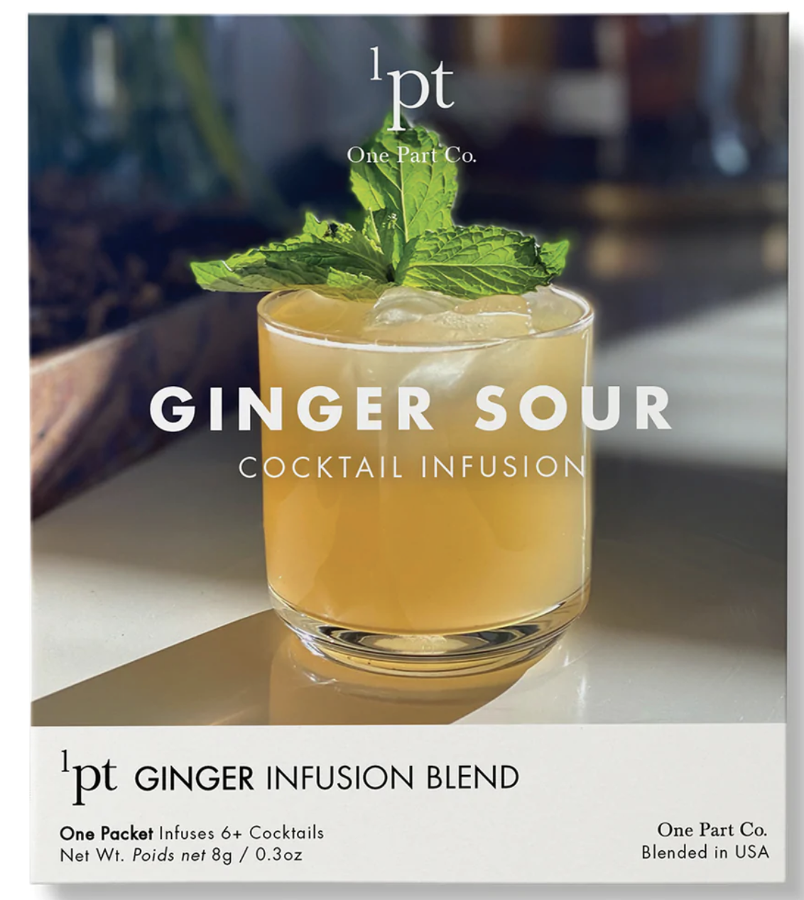 One Part Cocktail Infusion Ginger Sour | Harper Bros. Mountain